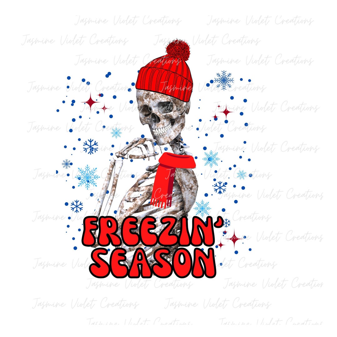 Freezin Season Skull Winter PNG - Digital Image - Images - PNG File ...