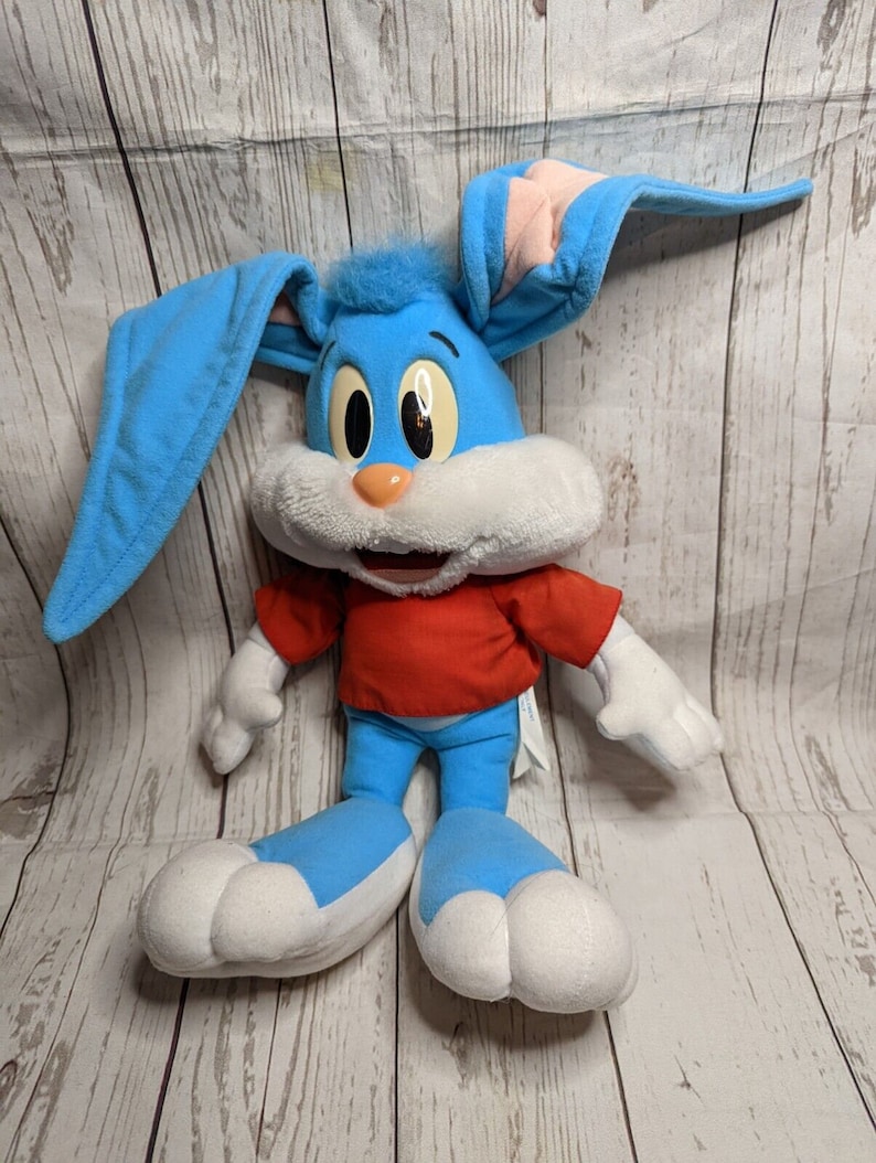 VTG 15 Buster Bunny Plush Toy Tiny Toon Adventures by - Etsy