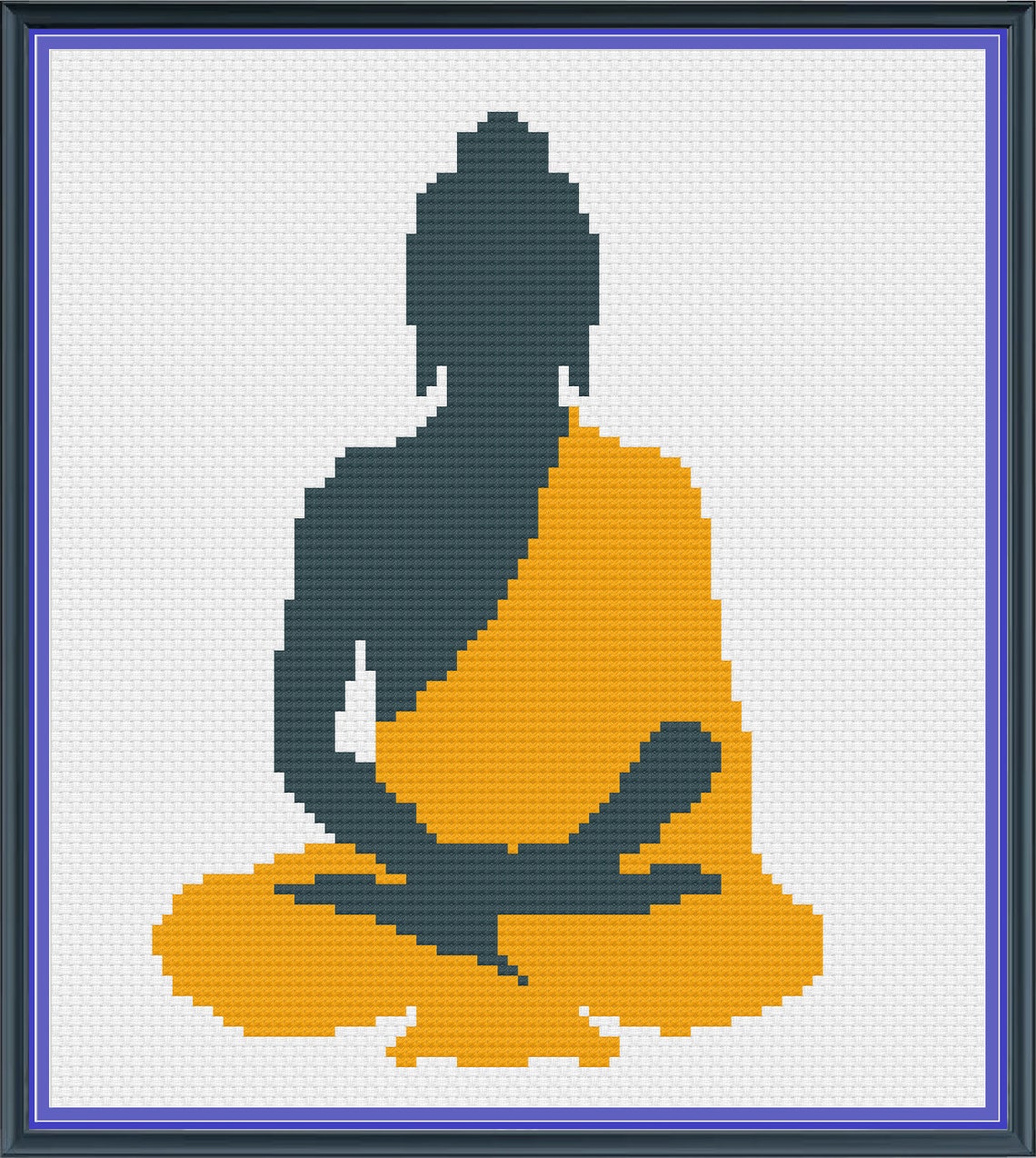 Buddha Cross Stitch Pattern PDF Buddha Cross Stitch | Etsy