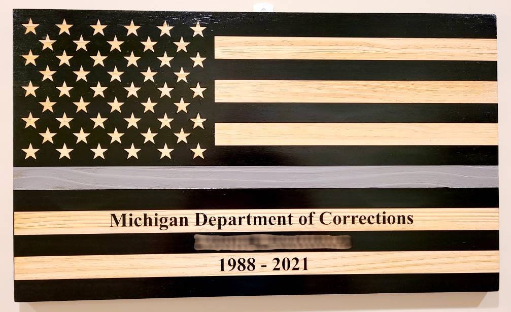 Correctional Officer Wooden Plaque - Etsy