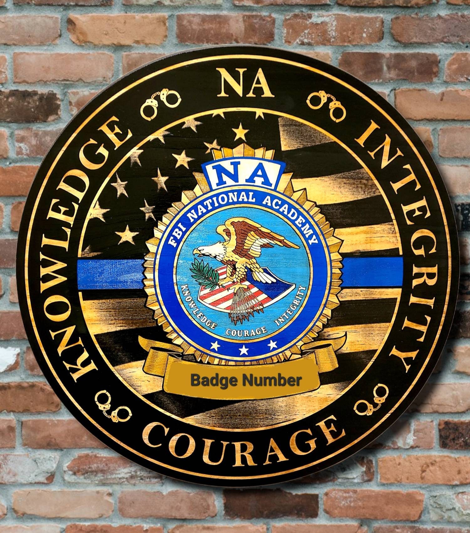 Custom Law Enforcement Sign Custom Color Added Sheriff's - Etsy