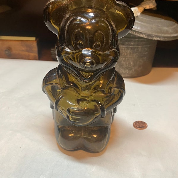 Vintage Mickey Mouse Bank - Etsy