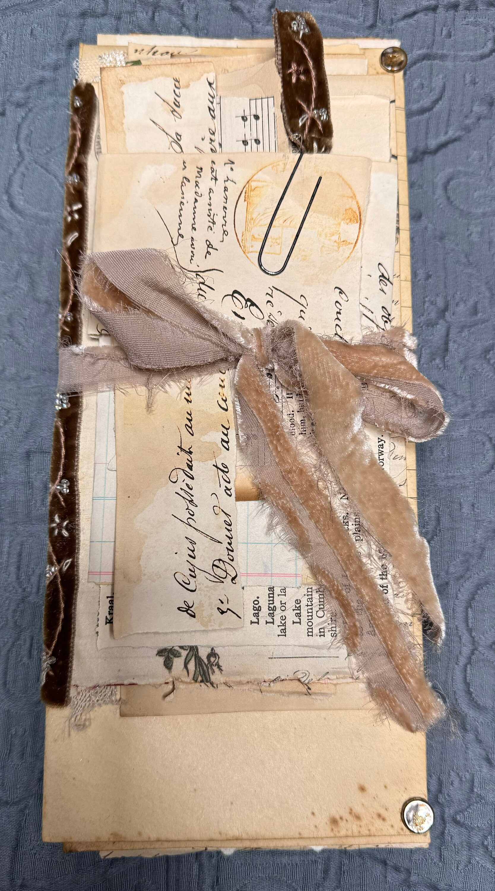Vintage Paper Ephemera Keeper - Etsy