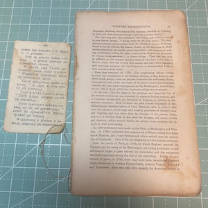 Random Vintage Book Pages-paper Pack - Etsy
