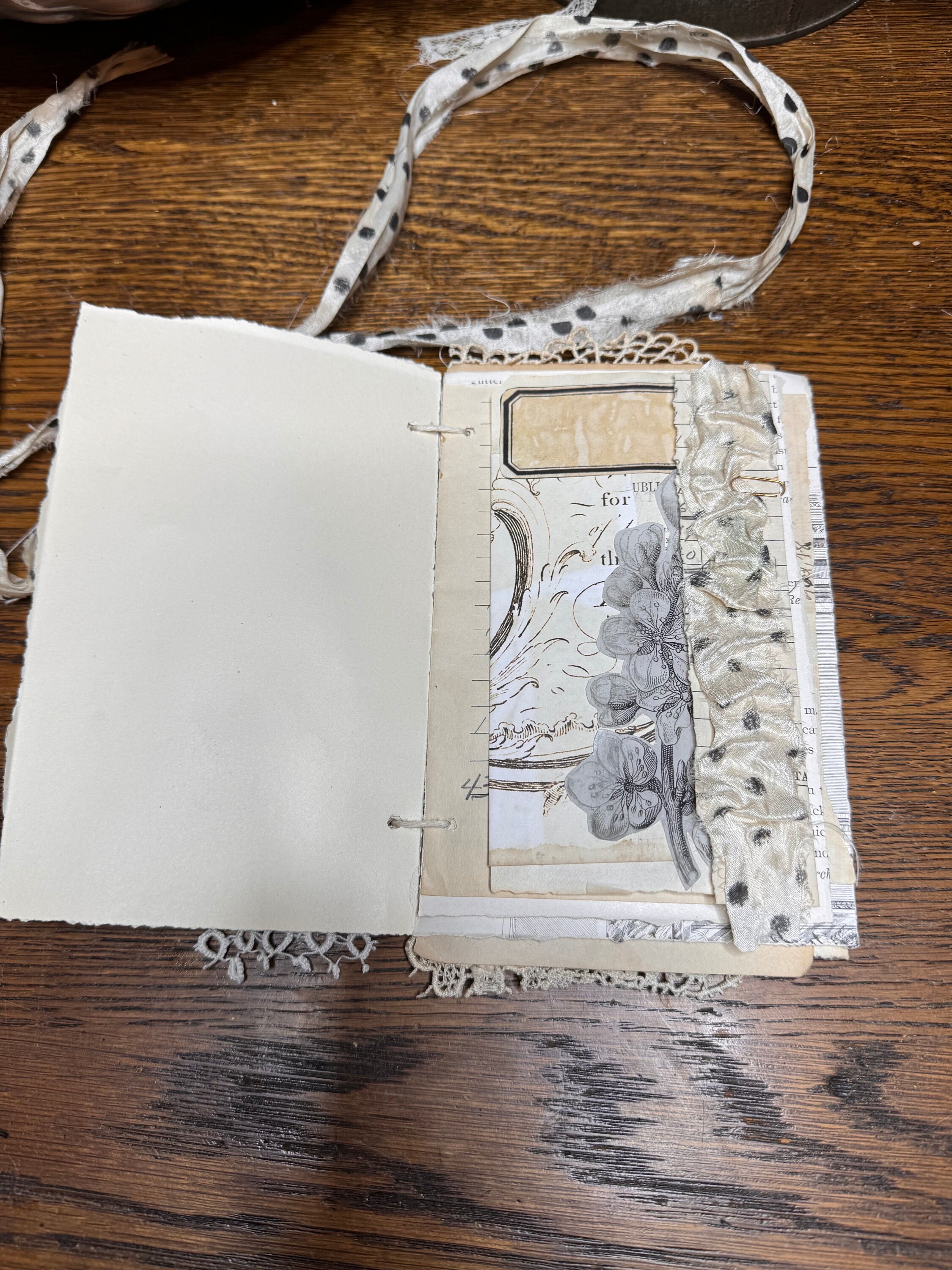 Mini Booklet Junk Journal- Flash Card Cover Vintage Books Paper - Etsy