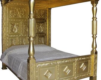 Four poster bed | Etsy