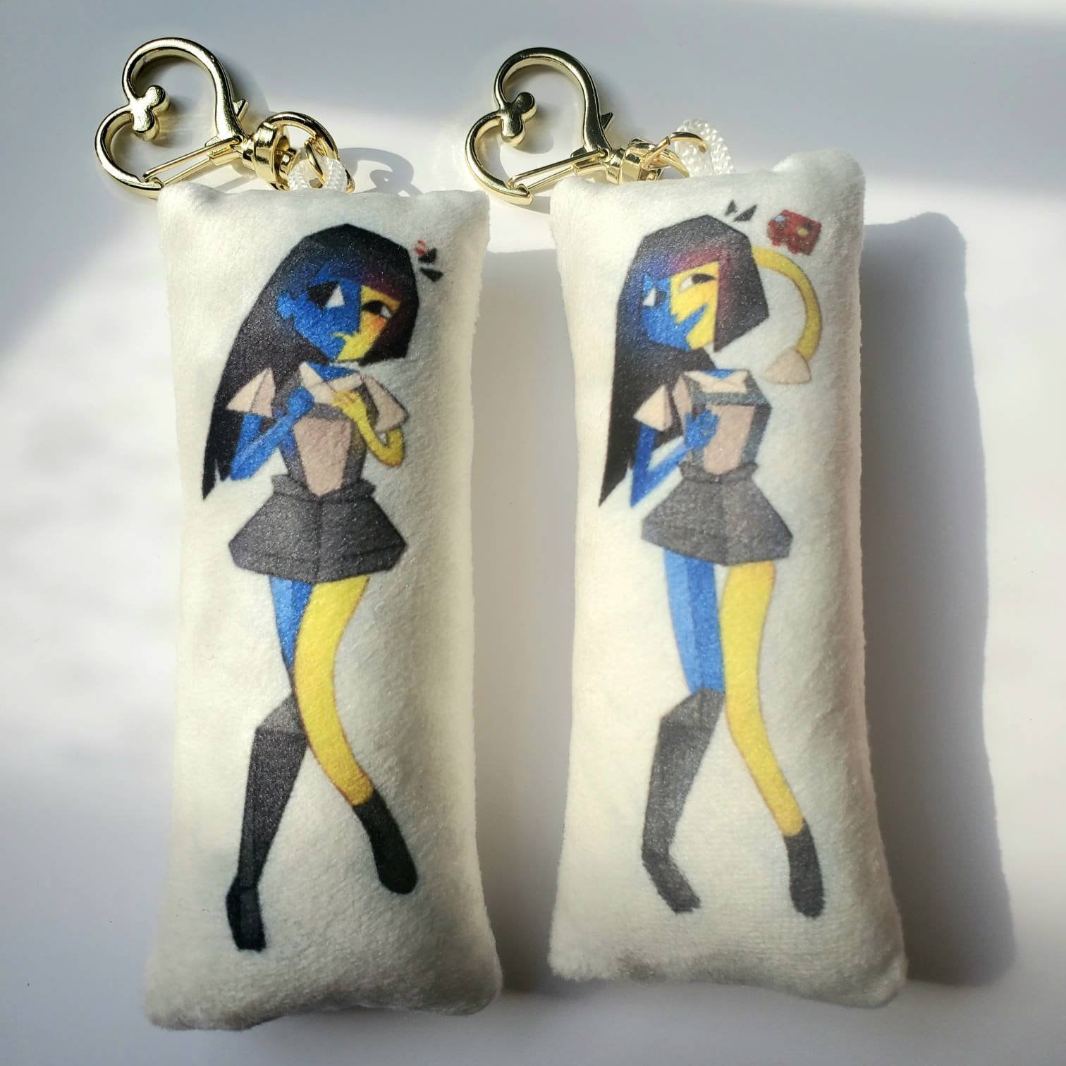 Ena Double Sided Dakimakura Keychain 18 - Etsy