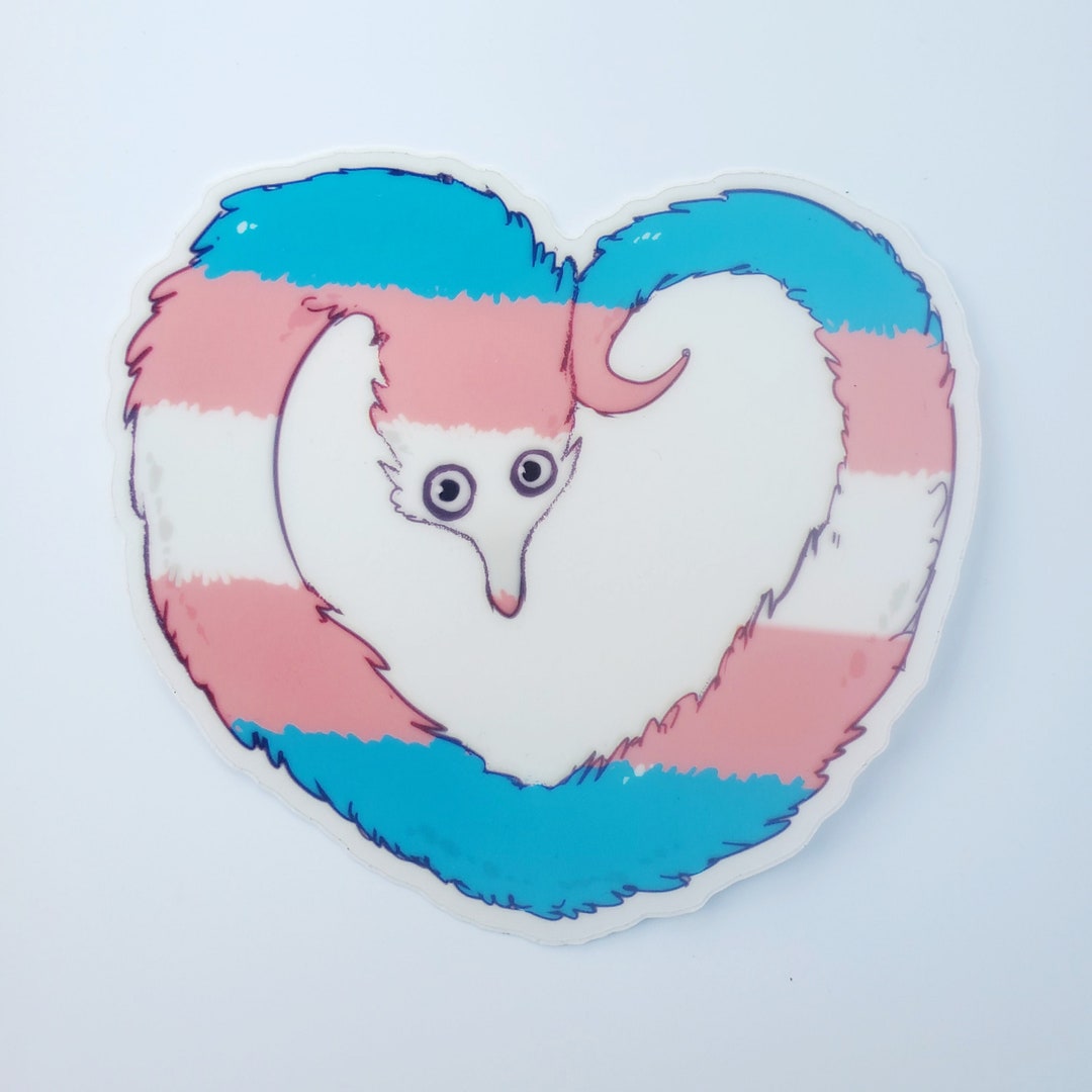 Trans Worm on A String BIG Transparent Vinyl Sticker - Etsy