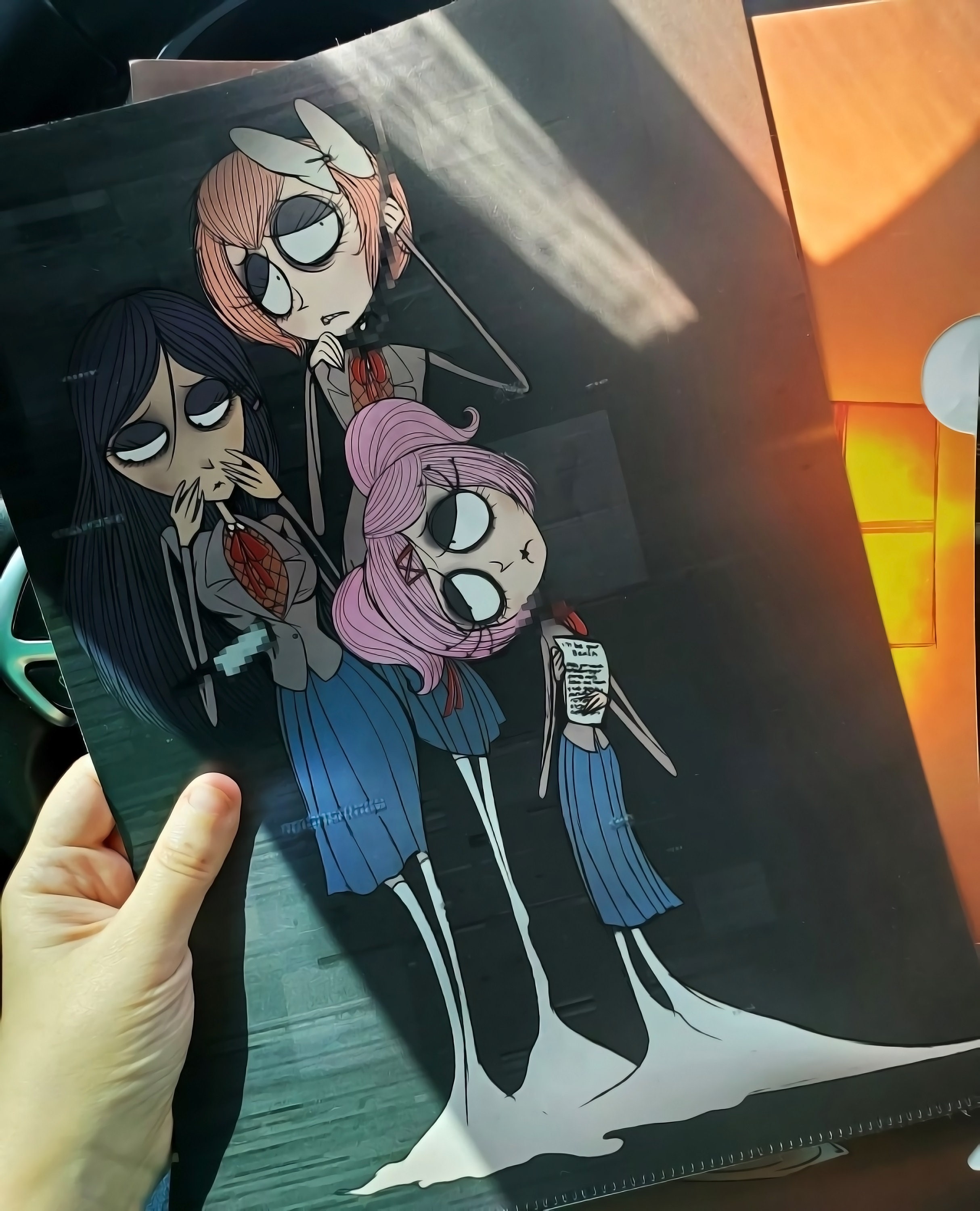 DDLC File Folder Double Sided - Etsy