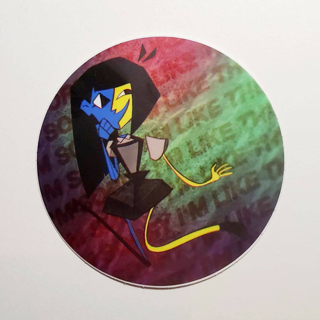 Oversized Round Ena Vinyl Sticker - Etsy