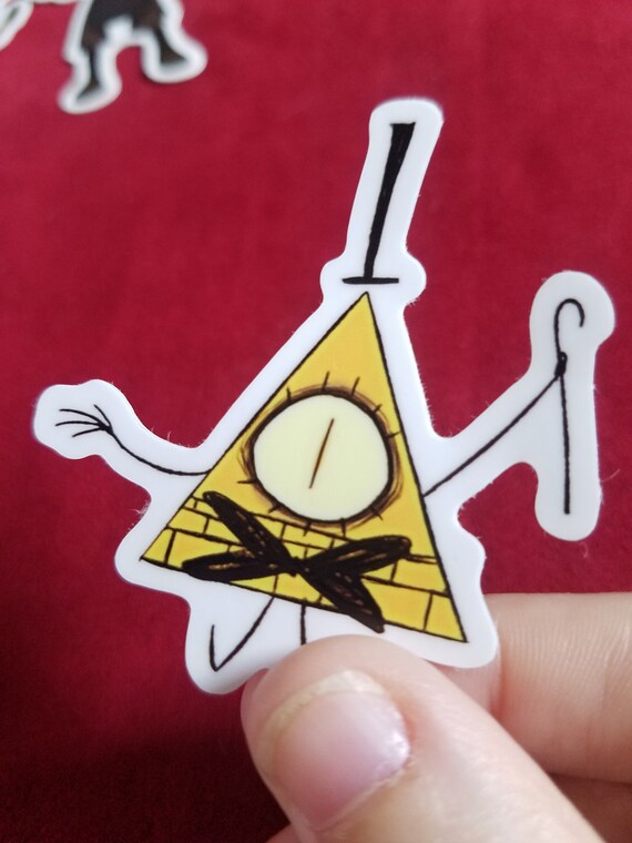 Bill Cipher Vinyl Sticker | Etsy
