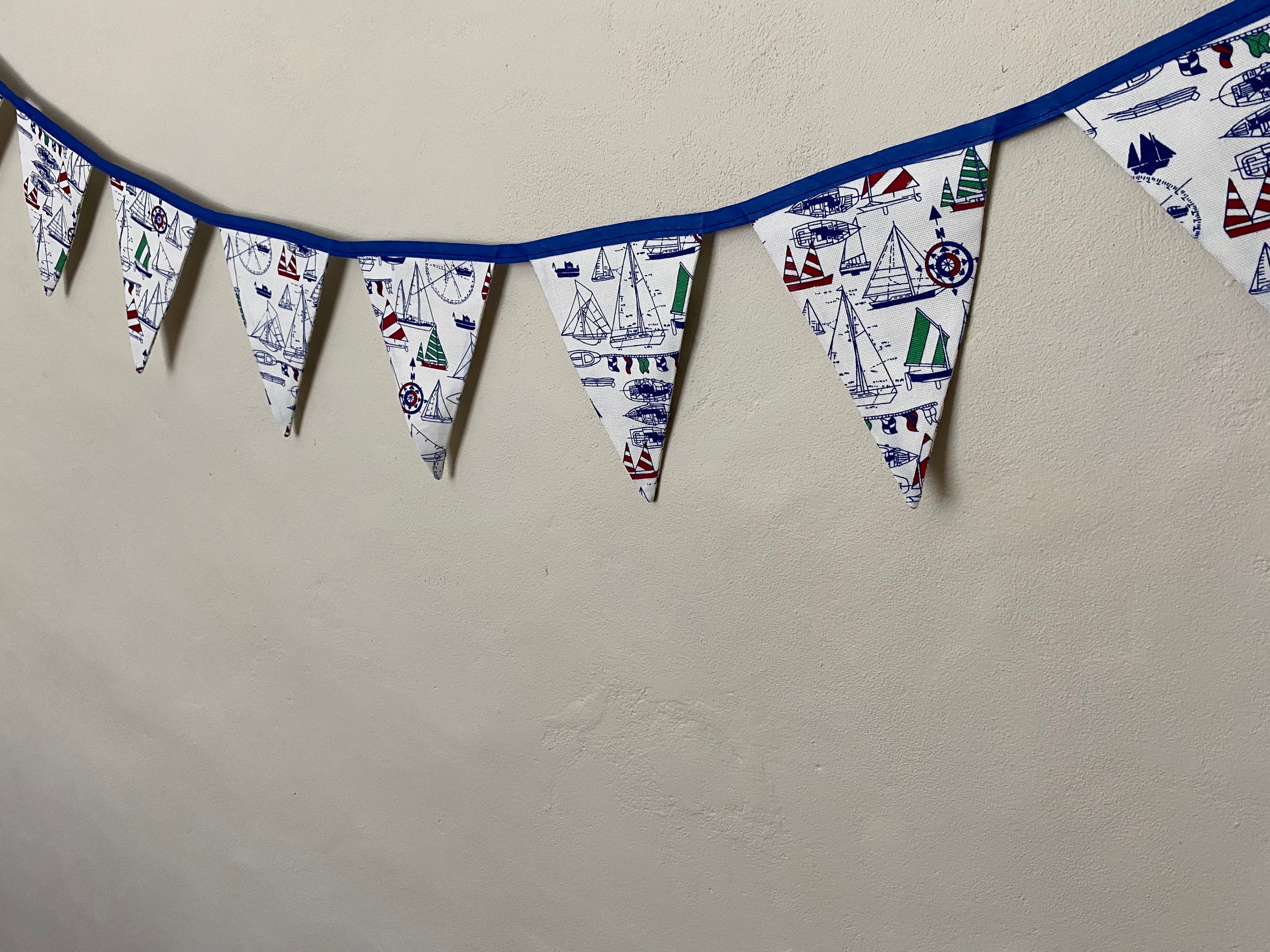 Nautical Bunting: Boats - Etsy UK