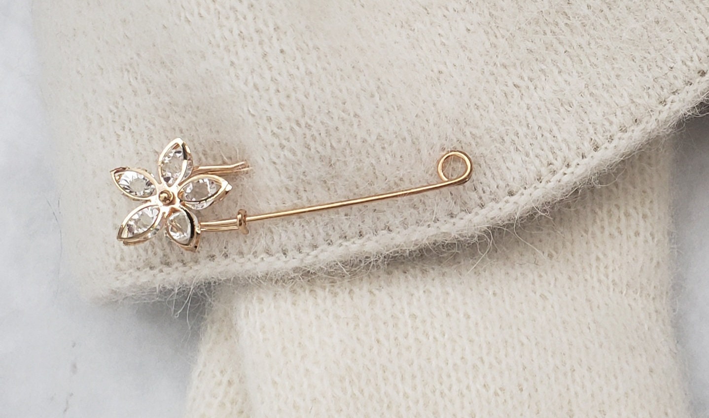 Safety Pin, Decorative Safety Pins, Gold and Silver Safety Pins for ...