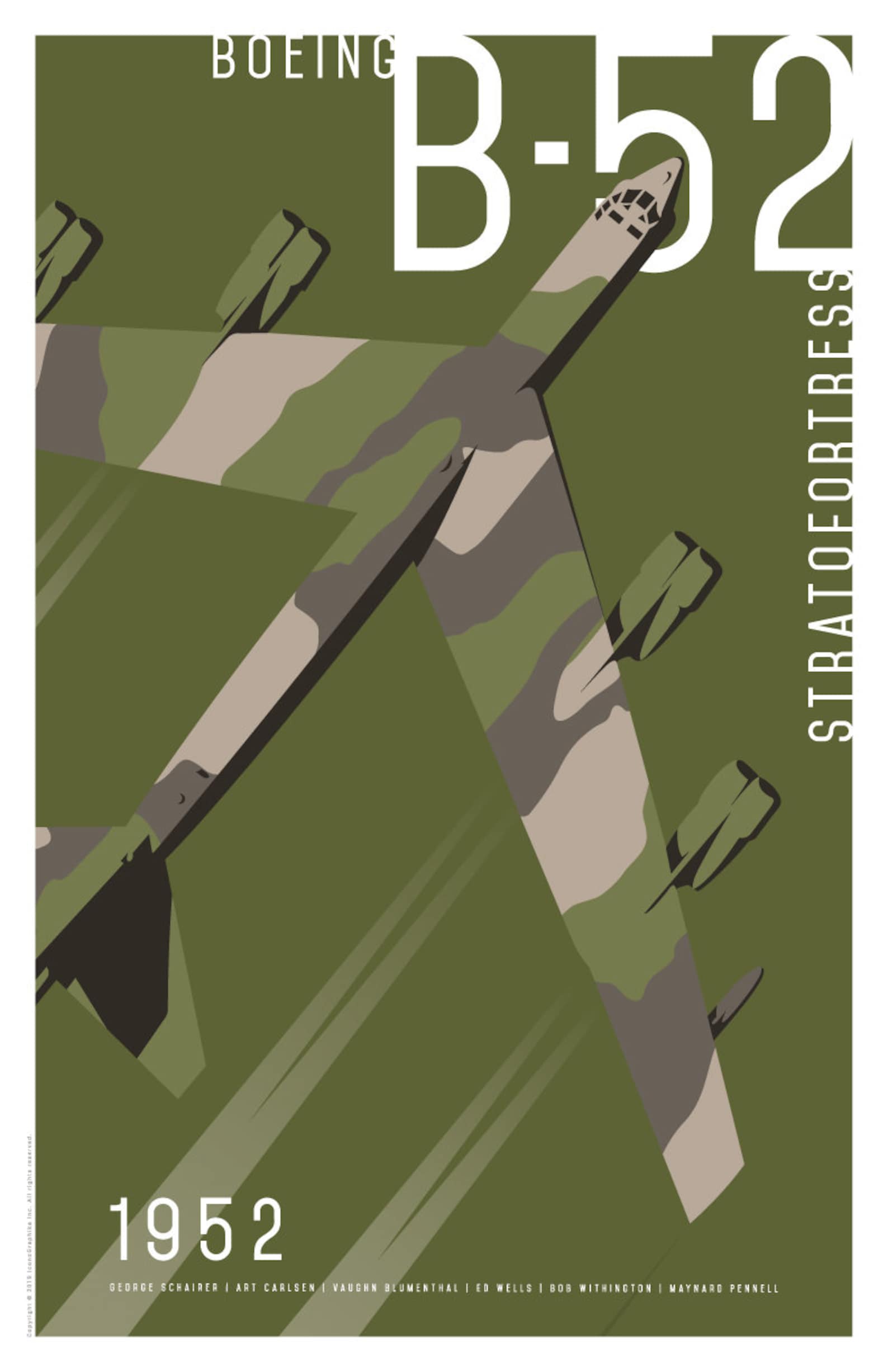 Boeing B-52 Stratofortress Camouflage | by George Schairer and Team ...