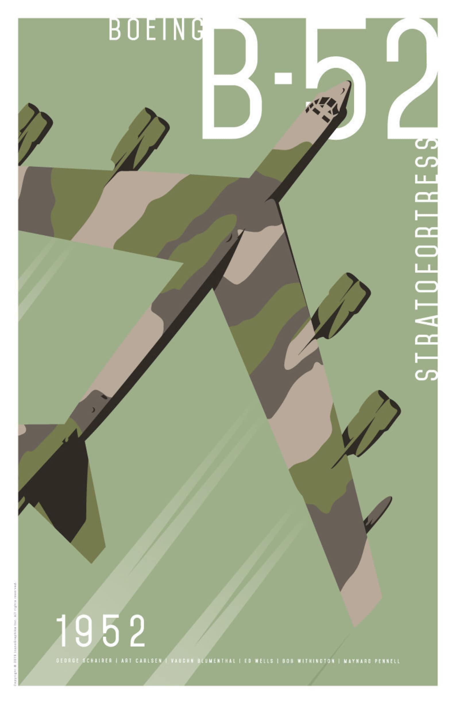 Boeing B-52 Stratofortress Camouflage | by George Schairer and Team ...