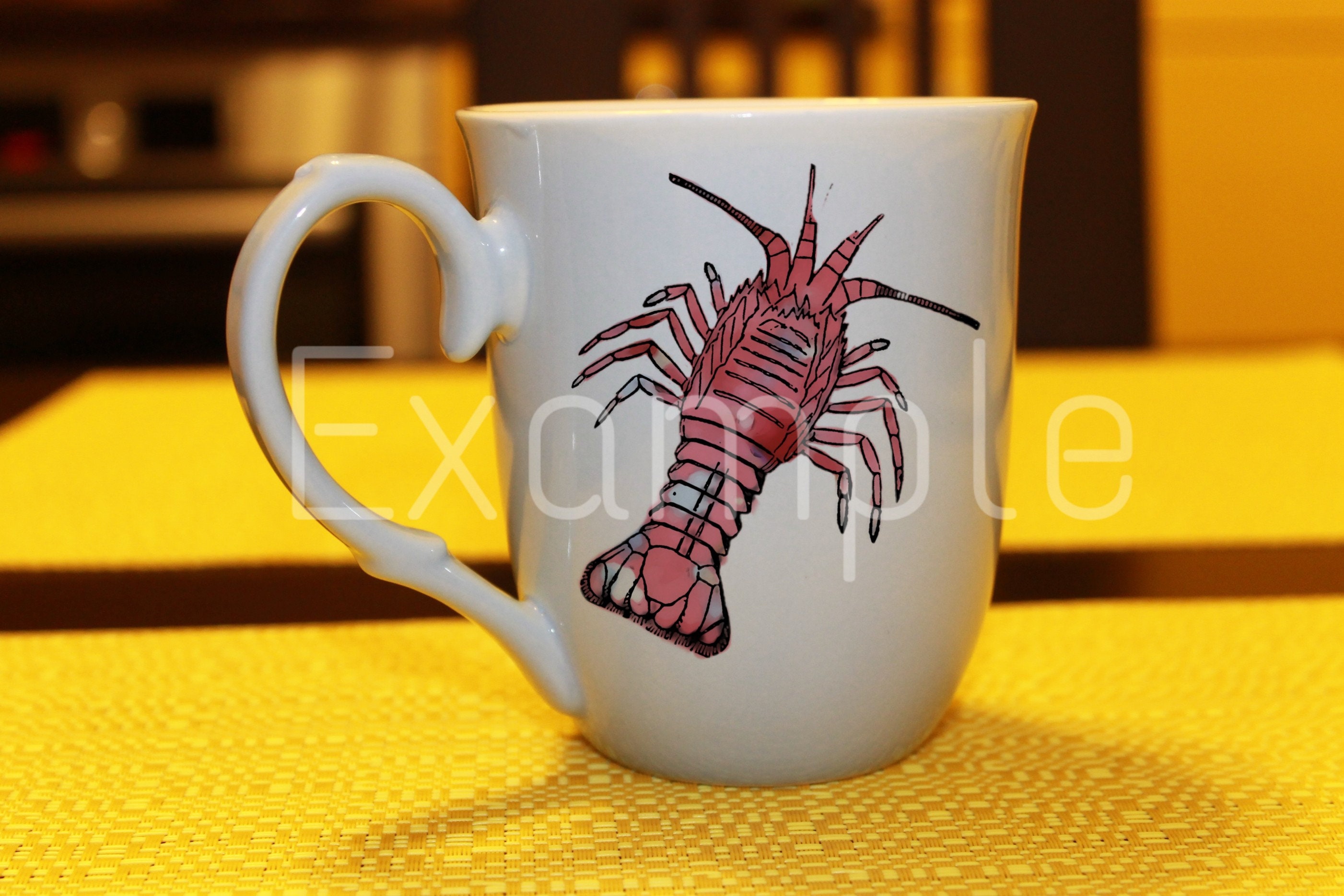 Crawfish Digital Watercolor Printable Digital Image PNG JPG | Etsy