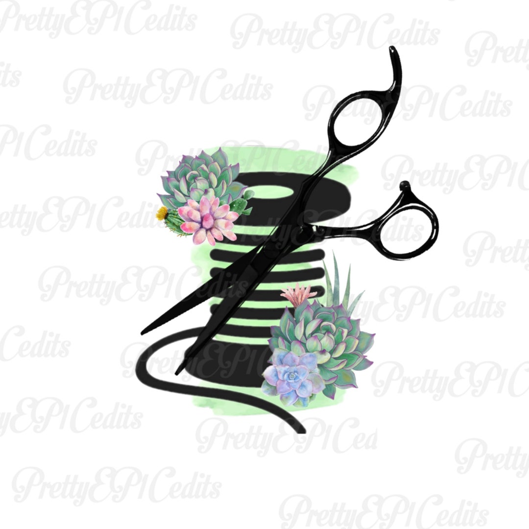 Sewing Bobbin and Scissors, Sewing Decals, Digital Download, Clip Art ...