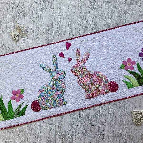 Bunny Table Runner - Etsy