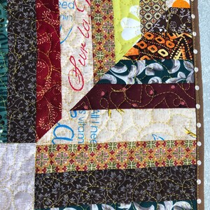 Quilted Wall Panel, Modern Textile Wall Hanging, Square Quilt, Wall ...