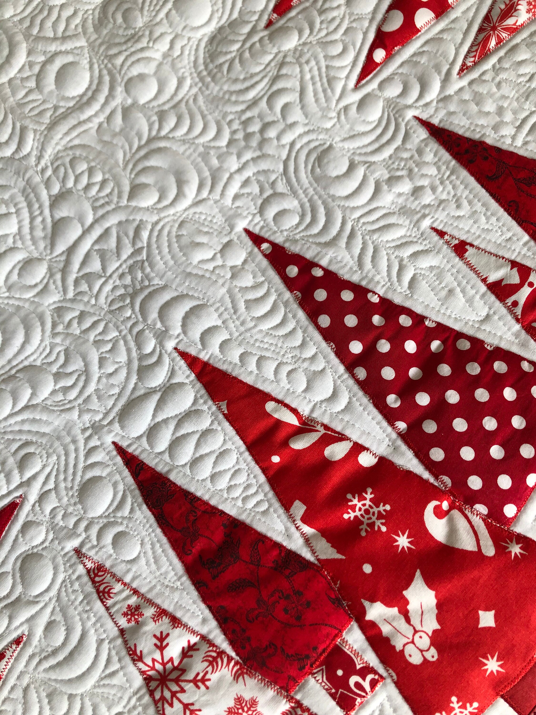 Christmas Quilt Quilting Wall Hanging Winter Quilting Square - Etsy