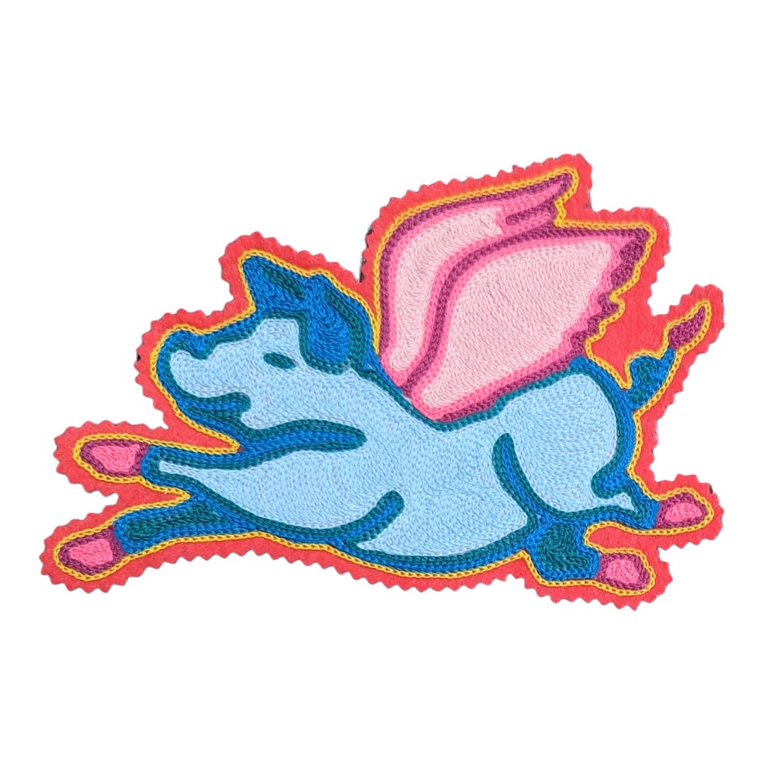 7'' Flying Pig Patch - Etsy