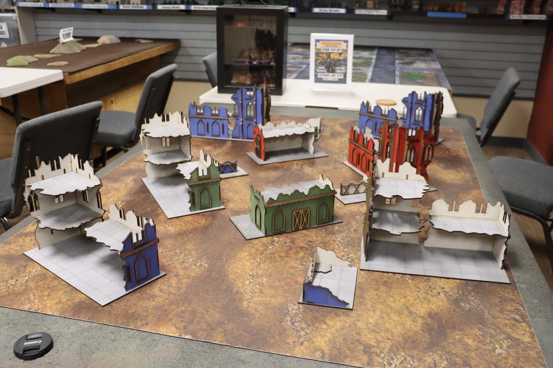 Warhammer 40k 10th Edition Compatible Detailed Terrain Layout - Etsy
