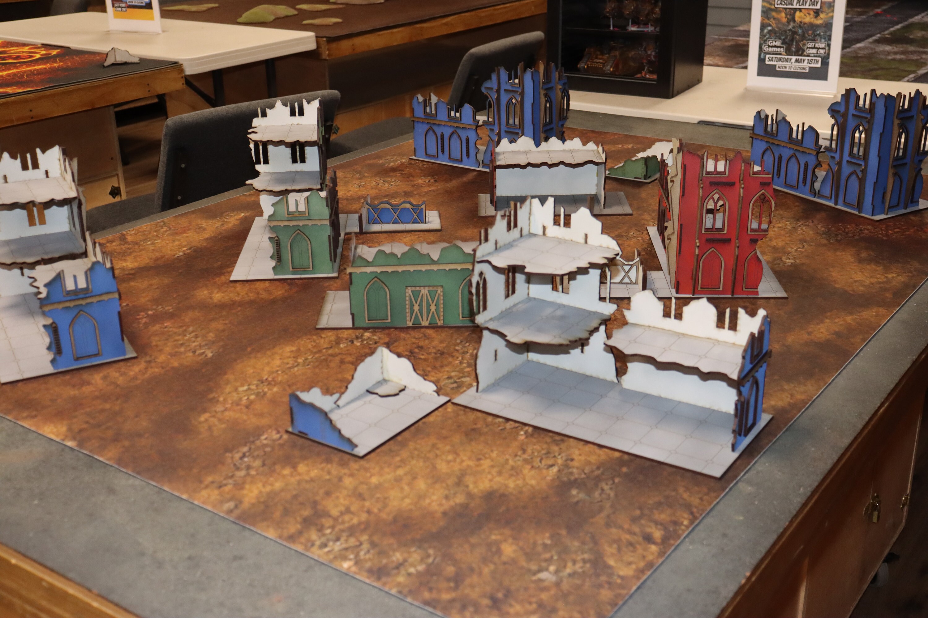 Warhammer 40k 10th Edition Compatible Detailed Terrain Layout - Etsy