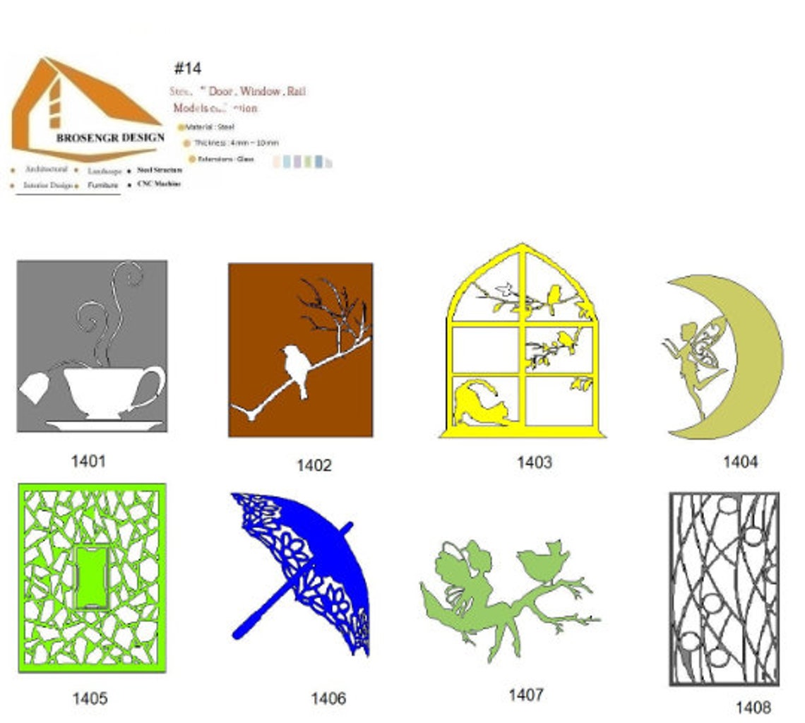 Cnc 2000 Files Vector Dxf Dwg Pdf Mpg Cut For Cnc Etsy