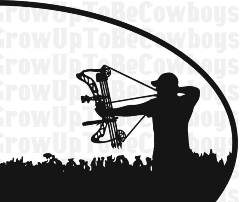 Deer Hunter SVG Cut-file Archery Bow Hunting SVG Men's | Etsy