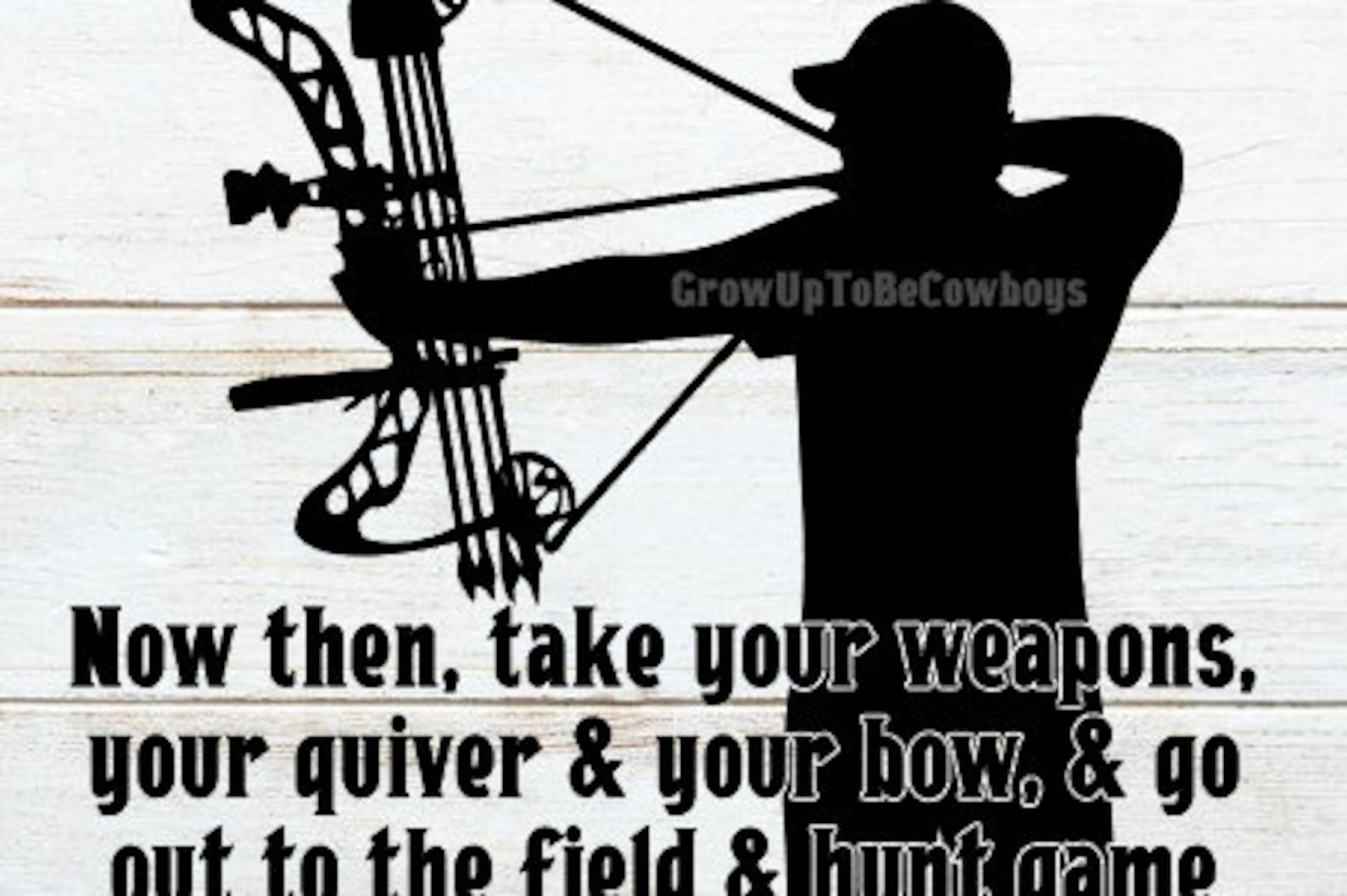 Archery Hunter SVG | Bow Hunting Cut File, Outdoors (digital Download ...