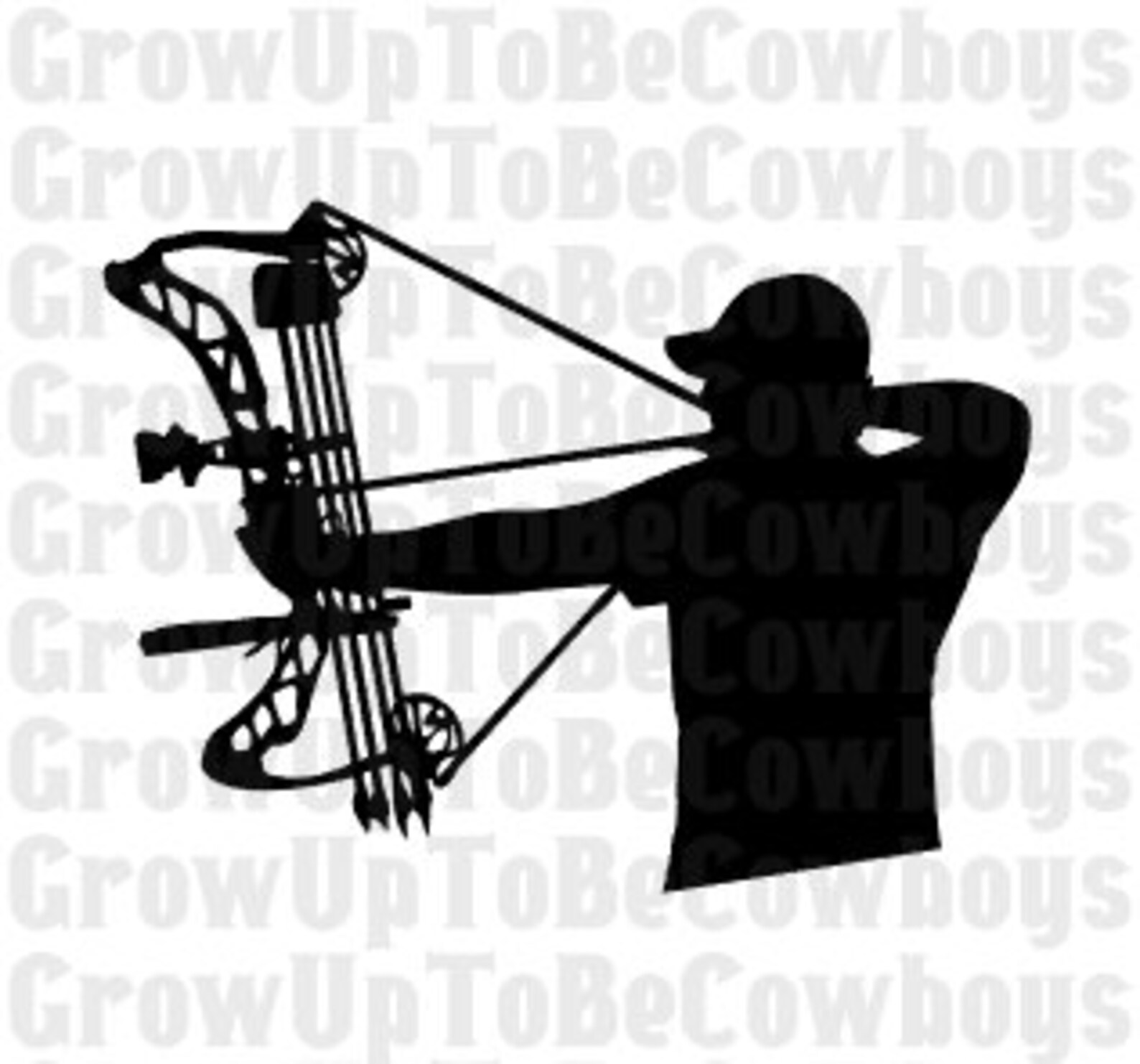 Archery Hunter SVG Cut-file Archery Bow Hunting SVG - Etsy