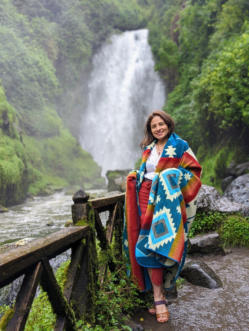 Alpaca Queen Sized Blanket House Warming Gift Idea Native - Etsy