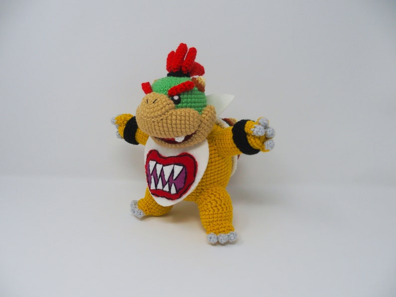 Bowser Jr Crochet Pattern Amigurumi PDF ENGLISH - Etsy UK