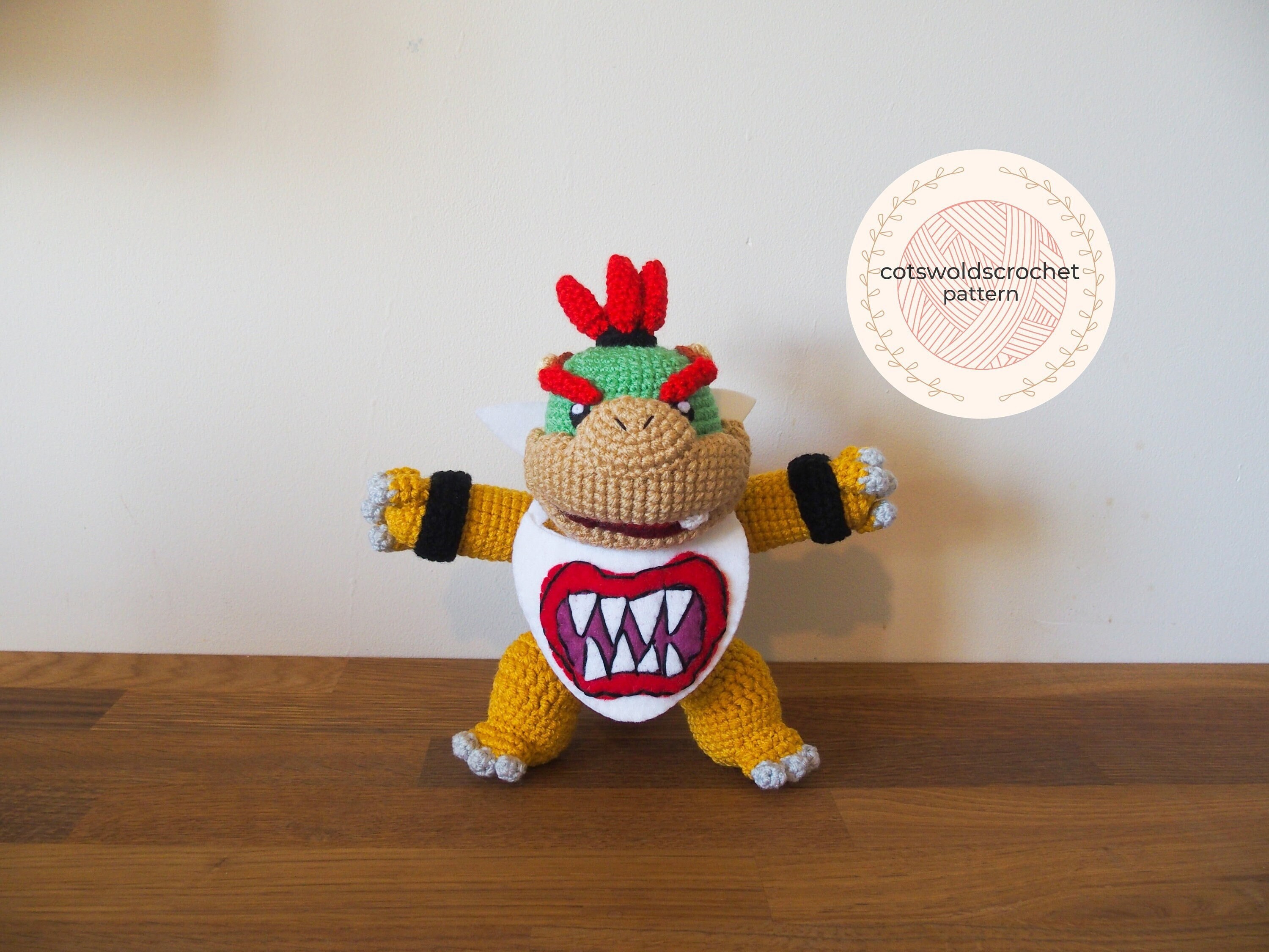Bowser Jr Crochet Pattern Amigurumi PDF ENGLISH - Etsy UK