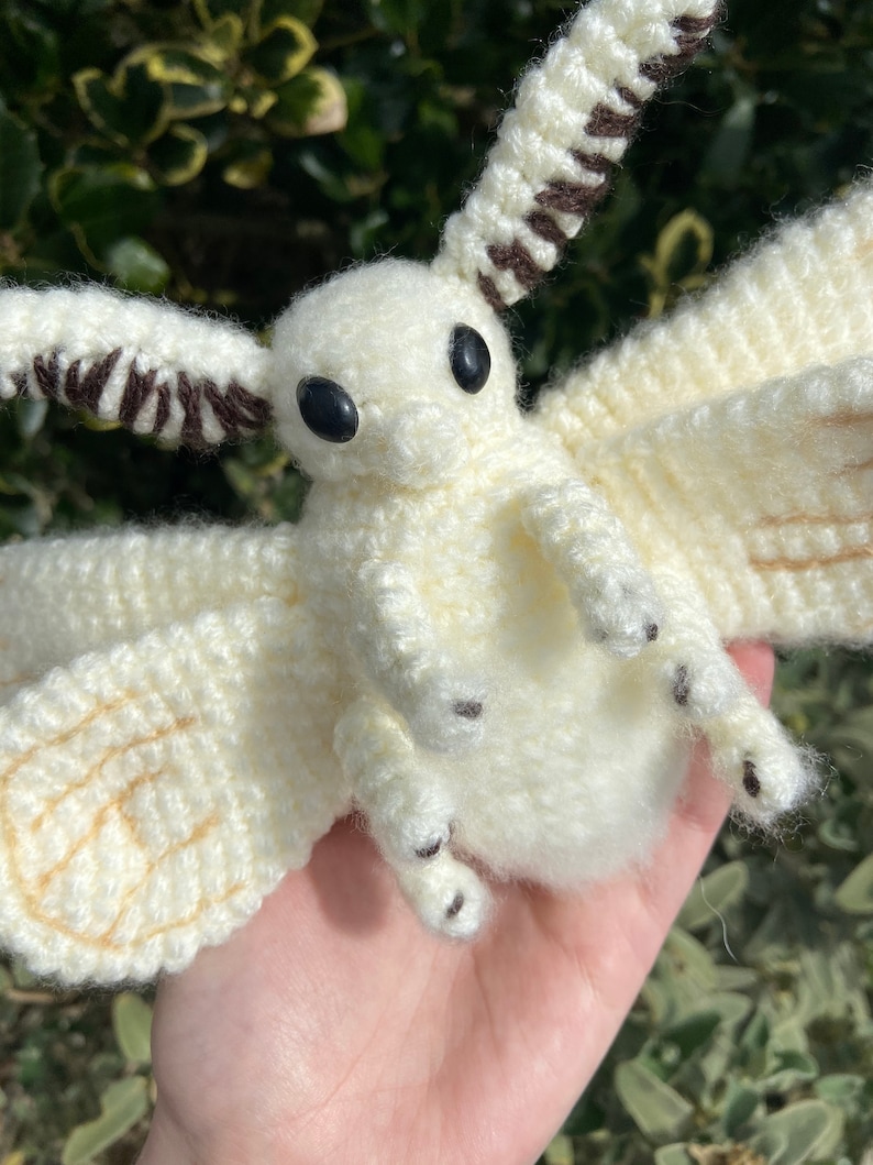 Poodle Moth Crochet Pattern Amigurumi PDF Patterns - Etsy