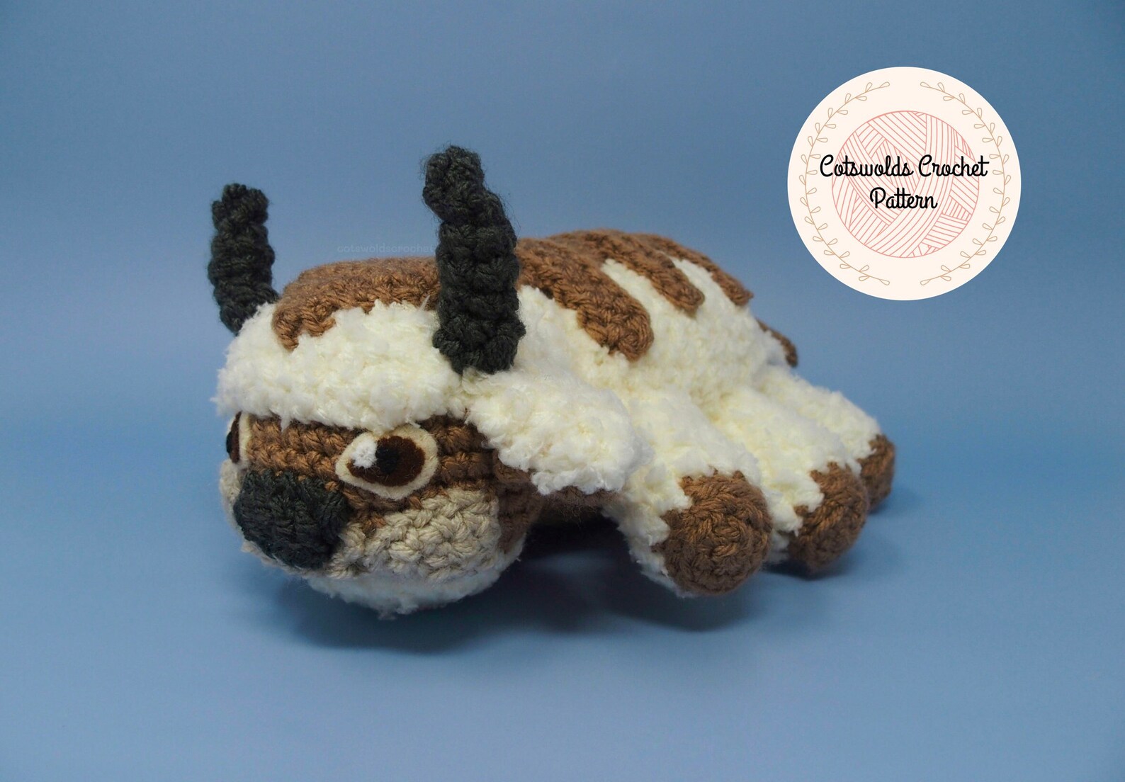 Appa Crochet Pattern PDF Avatar the Last Airbender Amigurumi | Etsy