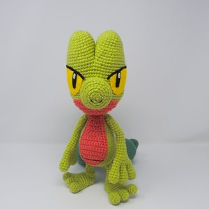 Treecko Crochet Pattern ~ Amigurumi PDF Patterns ~ ENGLISH Instructions Only - Etsy