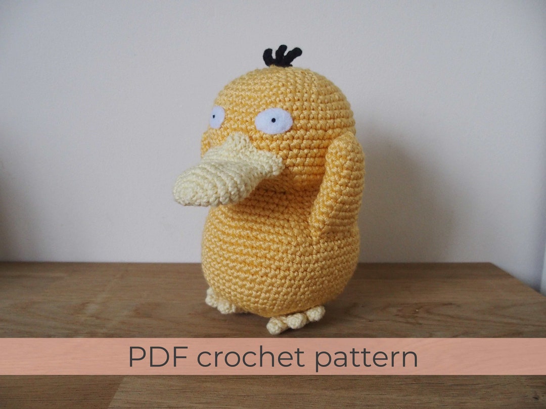 Psyduck Amigurumi Crochet Pattern ~ PDF File ~ ENGLISH Instructions ...