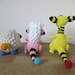 Mareep, Flaaffy and Ampharos Crochet Pattern Triple Pack ~ PDF ...
