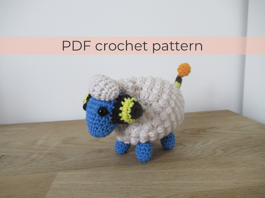 Mareep Amigurumi Crochet Pattern ~ PDF File ~ ENGLISH Instructions Only ...