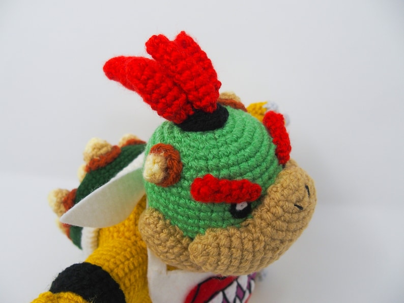 Bowser Jr Crochet Pattern Amigurumi PDF ENGLISH - Etsy UK