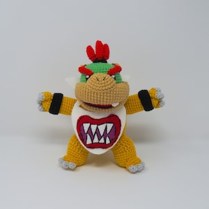 Bowser Jr Crochet Pattern ~ Amigurumi PDF ~ ENGLISH Instructions Only ...