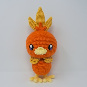 Torchic Crochet Pattern ~ Amigurumi PDF Patterns ~ ENGLISH Instructions ...