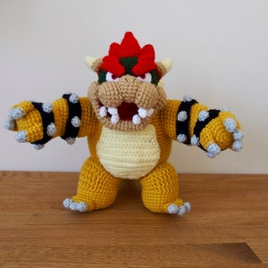 Bowser Crochet Pattern ~ Amigurumi PDF ~ ENGLISH Instructions Only - Etsy
