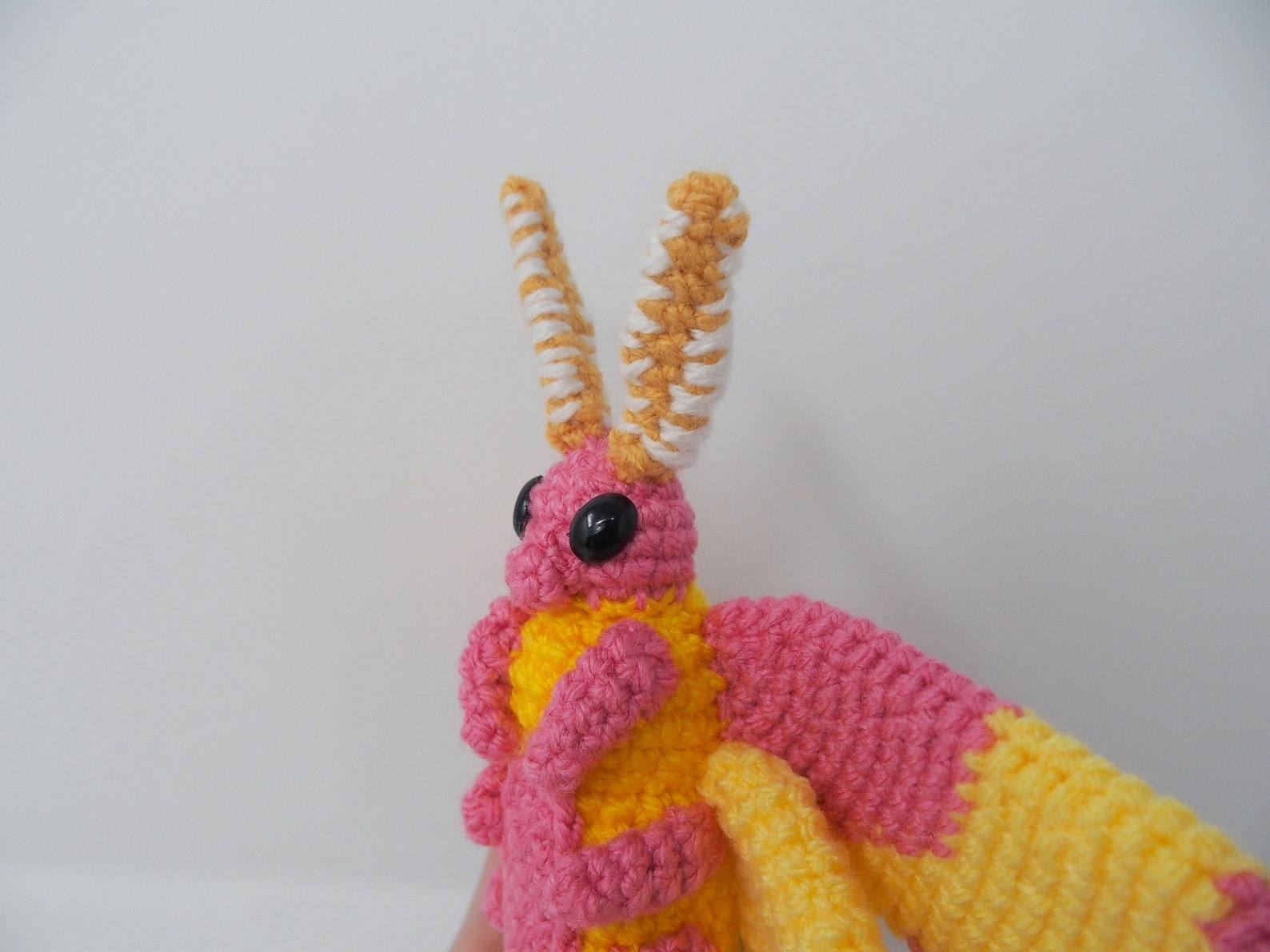 Rosy Maple Moth Crochet Pattern ~ Amigurumi PDF Patterns ~ ENGLISH ...