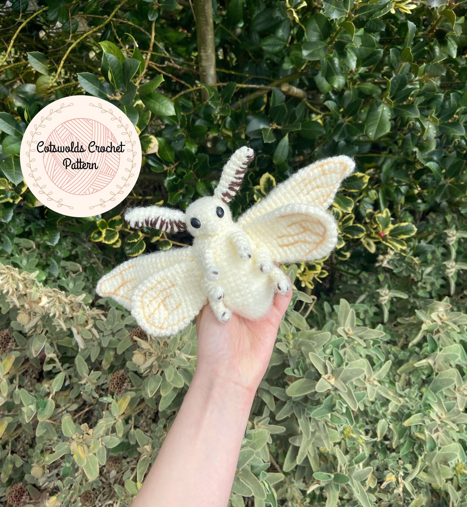 Poodle Moth Crochet Pattern Amigurumi PDF Patterns | Etsy