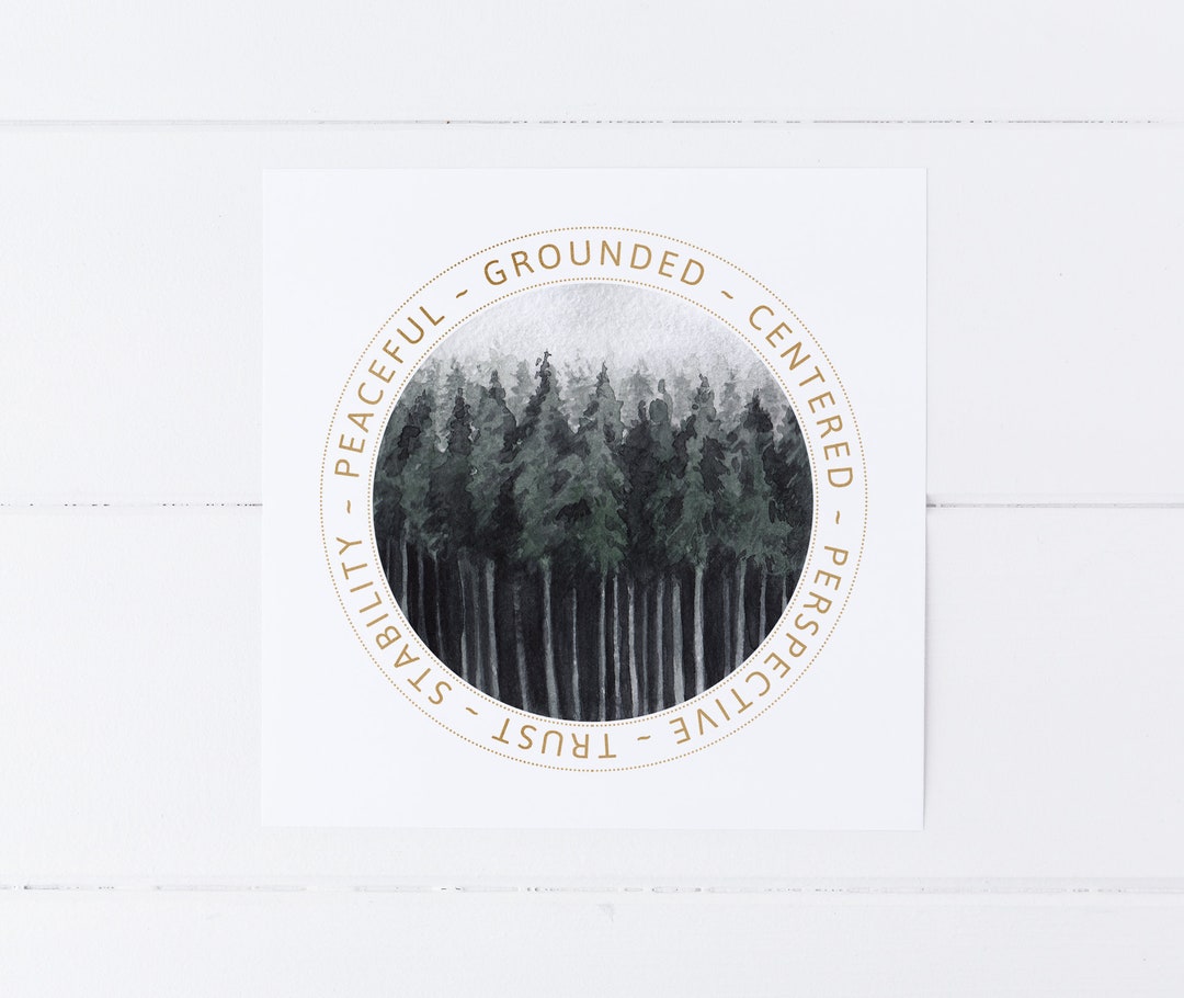 Jewelry Display Card Grounded Message Card Printable - Etsy