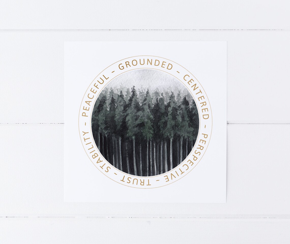 Jewelry Display Card Grounded Message Card Printable - Etsy