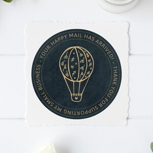 Printable Happy Mail Stickers Happy Mail Labels Thank You Stickers ...