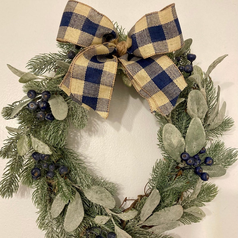 Blueberry Wreath - Etsy